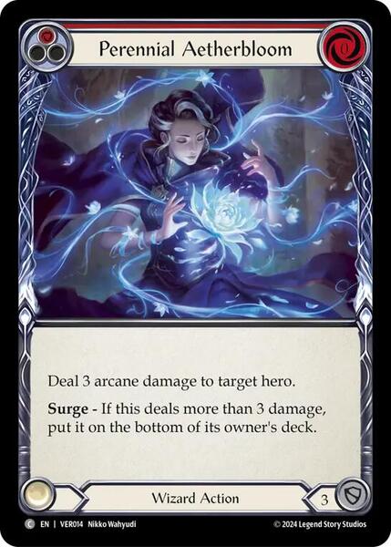 Perennial Aetherbloom (Red) - Blitz Deck: Rosetta - Verdance - Flesh and Blood TCG - TCGplayer.com