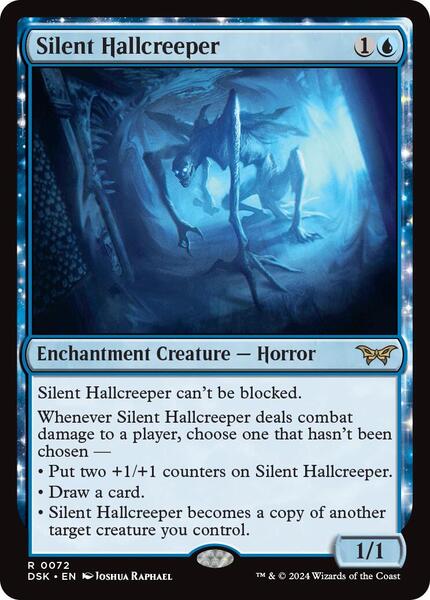 Silent Hallcreeper - Duskmourn: House of Horror - Magic: The Gathering ...