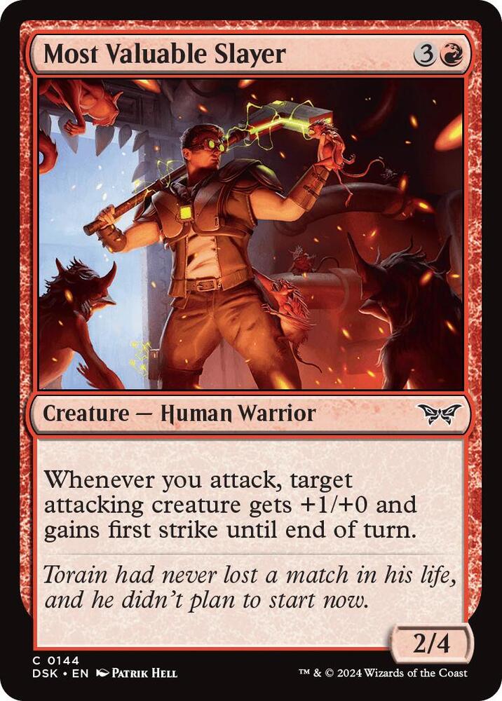 Most Valuable Slayer - Duskmourn: House of Horror - Magic: The ...