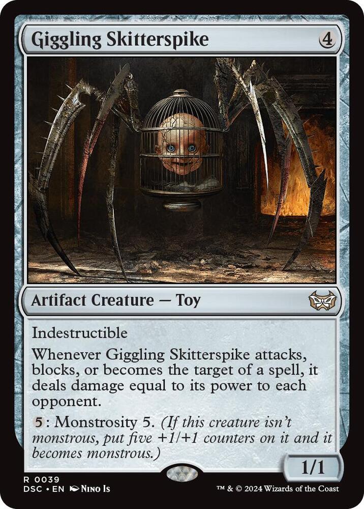 Giggling Skitterspike - Commander: Duskmourn: House of Horror - Magic ...