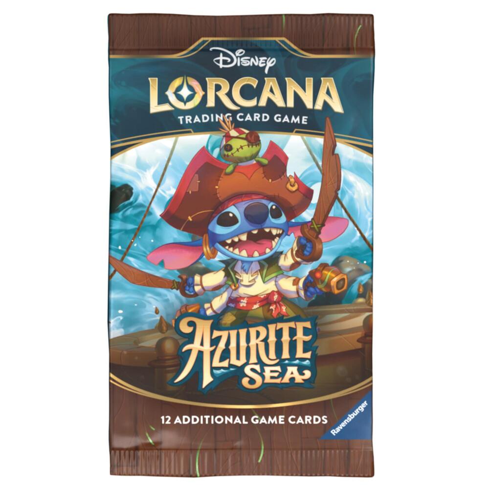 Disney Lorcana: Azurite Sea Booster Pack - Azurite Sea - Disney Lorcana ...