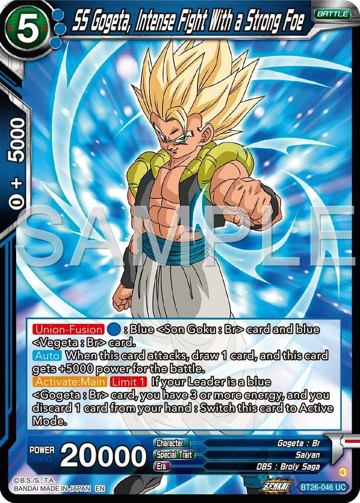 SS Gogeta, Intense Fight With a Strong Foe - Ultimate Advent - Dragon ...