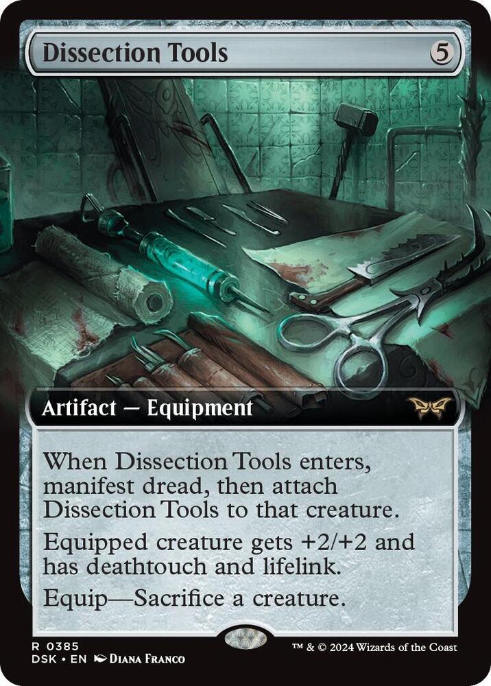 Dissection Tools (Extended Art) - Duskmourn: House of Horror - Magic ...