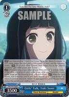 Girls' Talk, Yuki Sumi - [OSHI NO KO] - Weiss Schwarz