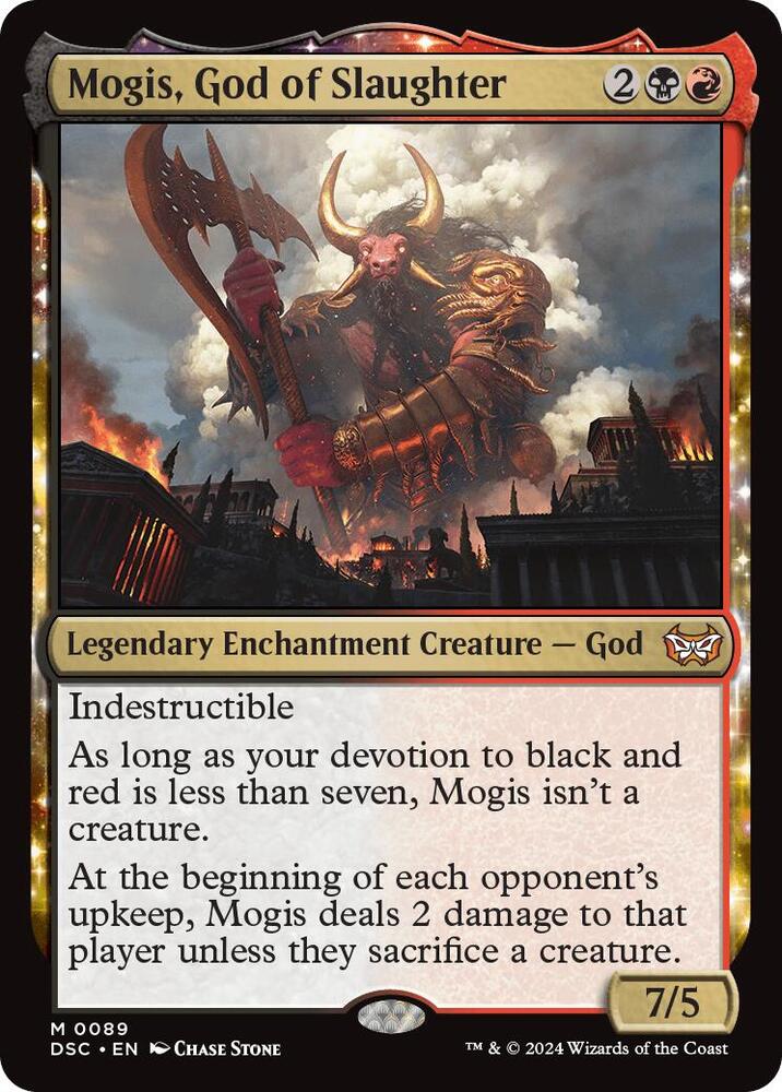 Mogis, God of Slaughter - Commander: Duskmourn: House of Horror - Magic: The Gathering ...