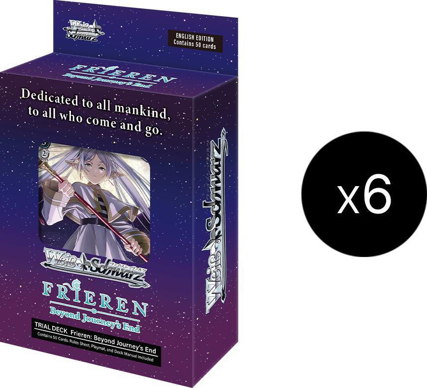 Frieren: Beyond Journey's End Trial Deck Display - Frieren: Beyond Journey’s End - Weiss Schwarz ...
