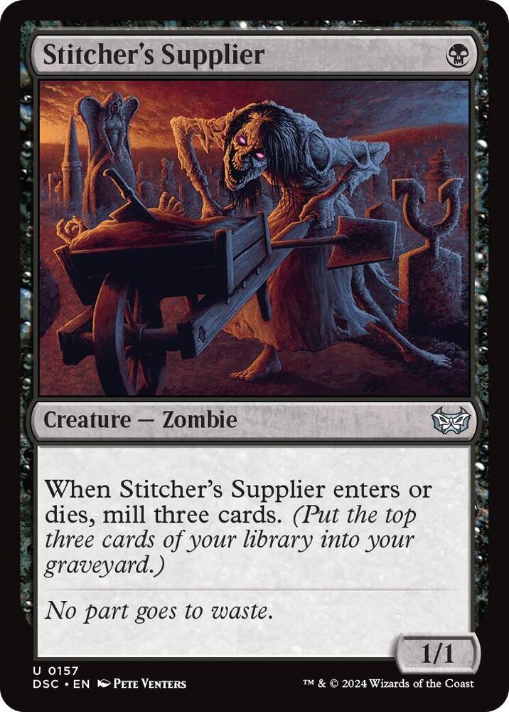 Stitcher's Supplier - Commander: Duskmourn: House of Horror - Magic: The Gathering