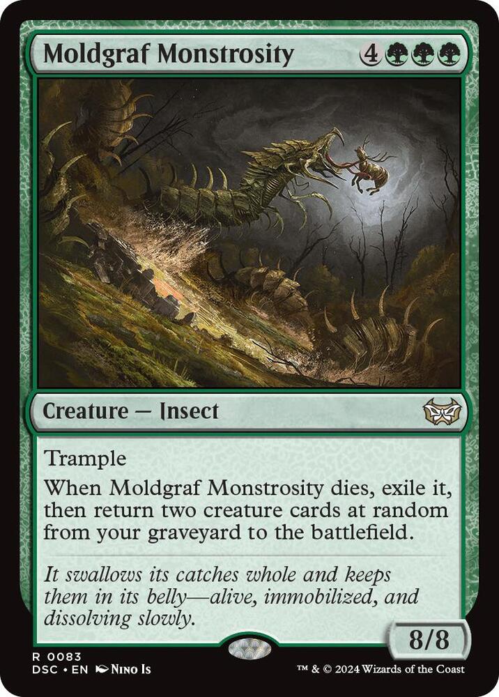 Moldgraf Monstrosity - Commander: Duskmourn: House of Horror - Magic ...