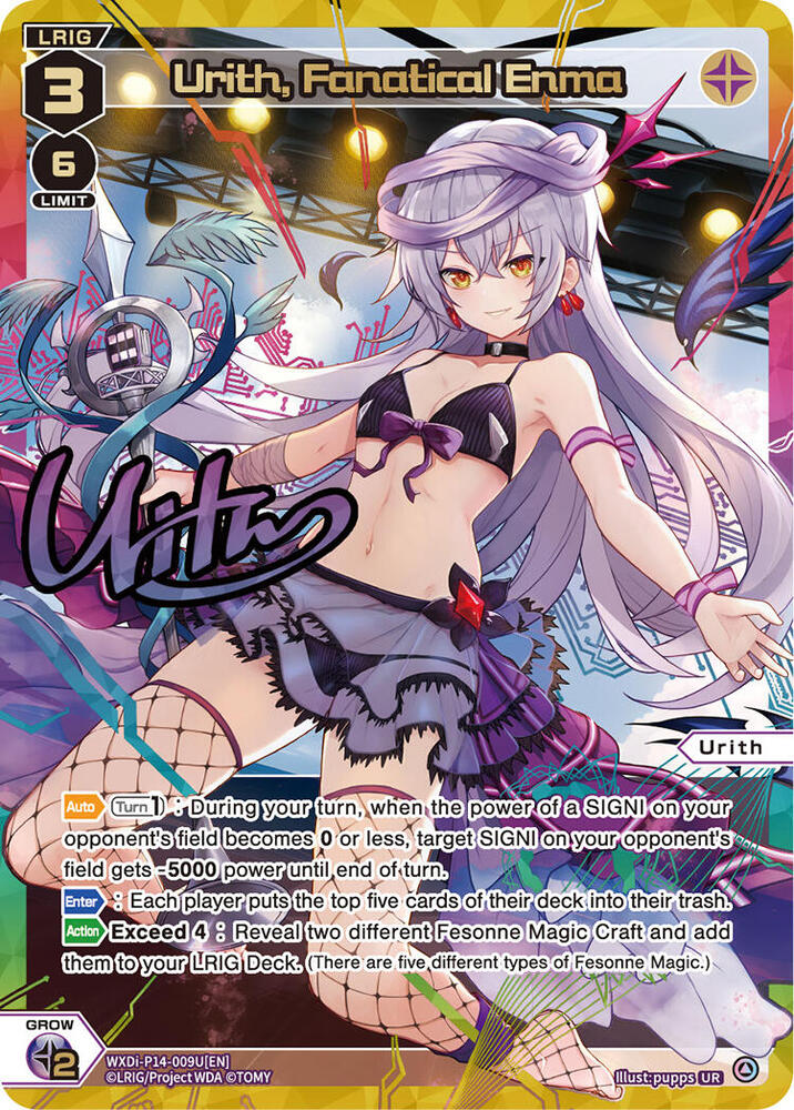 Urith, Fanatical Enma (UR) - Fesonne Diva - WIXOSS - TCGplayer.com