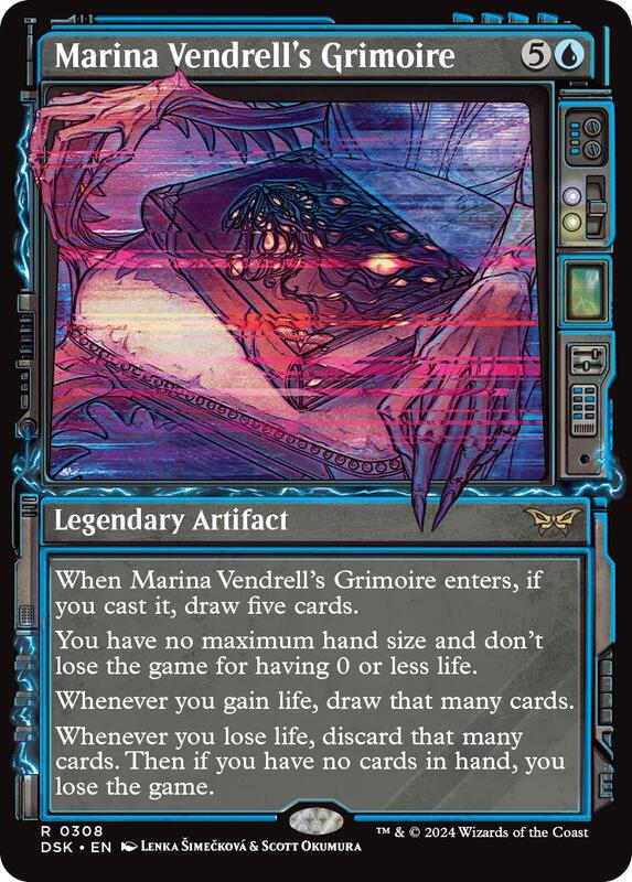 Marina Vendrell's Grimoire (Showcase) - Duskmourn: House of Horror ...