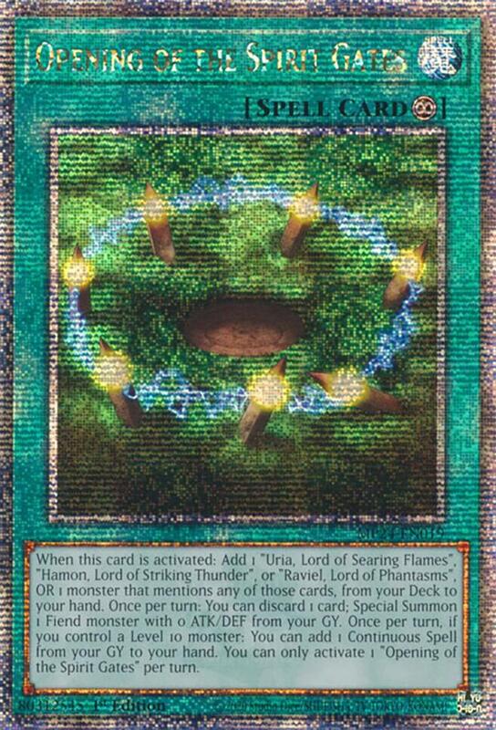 Opening of the Spirit Gates (Quarter Century Secret Rare) - 25th ...