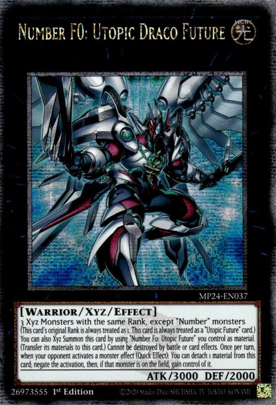 Number F0: Utopic Draco Future (Quarter Century Secret Rare) - 25th ...