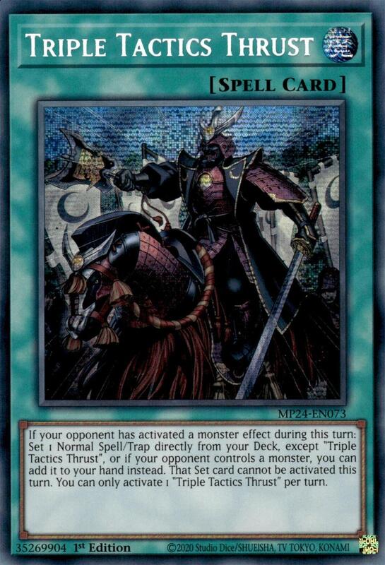 Triple Tactics Thrust - Maze of Millennia - YuGiOh