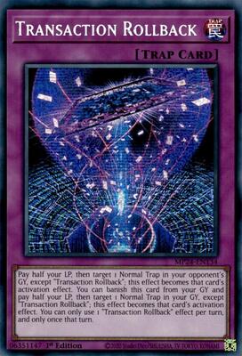 Transaction Rollback - 25th Anniversary Tin: Dueling Mirrors - YuGiOh ...