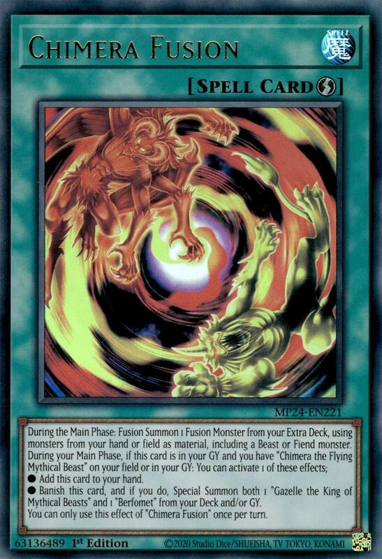 Chimera Fusion - 25th Anniversary Tin: Dueling Mirrors - YuGiOh ...