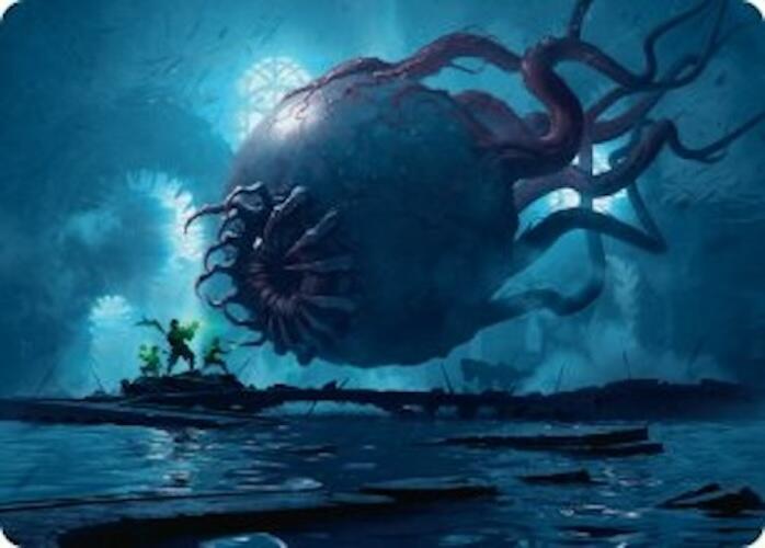 Abhorrent Oculus Art Card - Art Series: Duskmourn: House of Horror ...