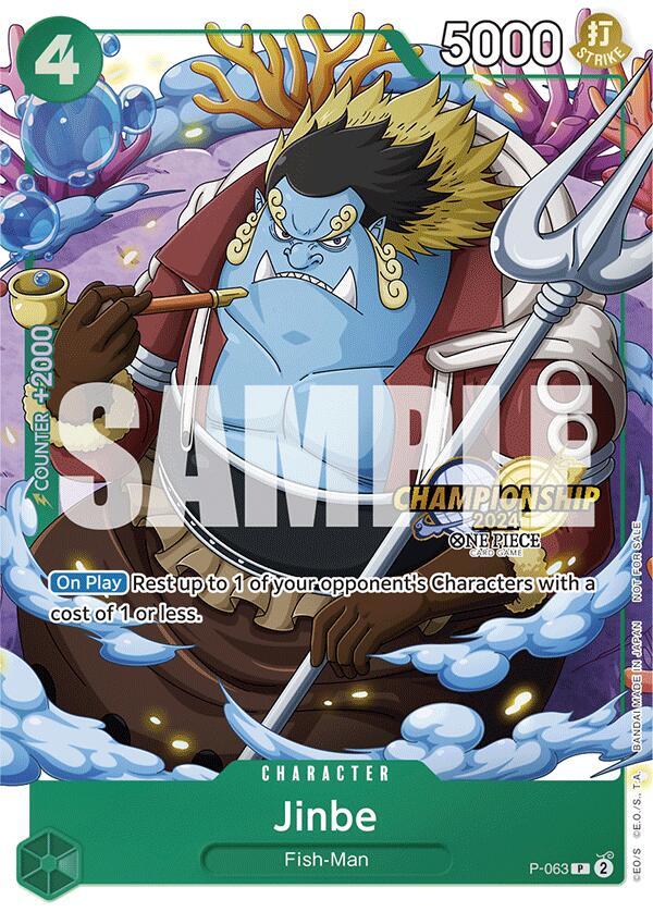 Jinbe (CS 2024 Event Pack) - One Piece Promotion Cards - One Piece Card ...