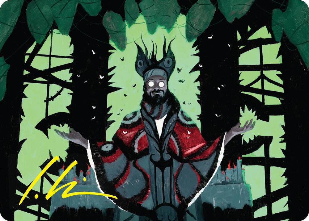 Victor, Valgavoth's Seneschal Art Card (23/54) (Gold-Stamped Signature ...