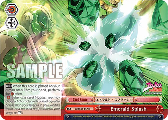 Emerald Splash - JoJo's Bizarre Adventure: Stardust Crusaders Premium ...