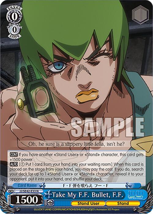 Take My F.F. Bullet, F.F. - JoJo's Bizarre Adventure: Stone Ocean ...