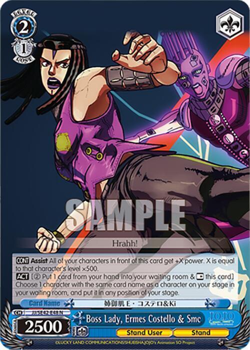 Boss Lady, Ermes Costello & Smc - JoJo's Bizarre Adventure: Stone Ocean ...