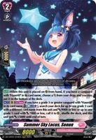 Summer Sky Locus, Senon - DZ-LBT01: Lyrical Monasterio Sparkling Stars! - Cardfight Vanguard