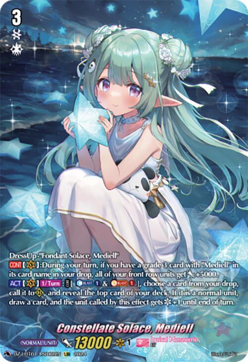 Constellate Solace, Mediell (LSR) - DZ-LBT01: Lyrical Monasterio Sparkling Stars! - Cardfight ...