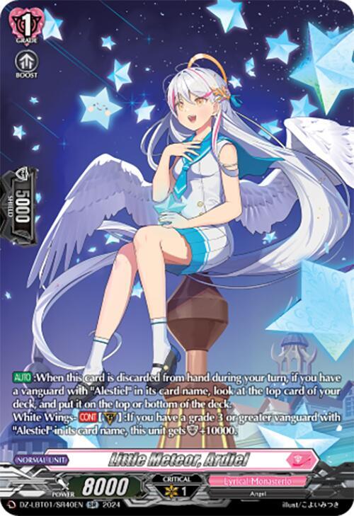 Little Meteor, Ardiel (SR) - DZ-LBT01: Lyrical Monasterio Sparkling Stars! - Cardfight Vanguard