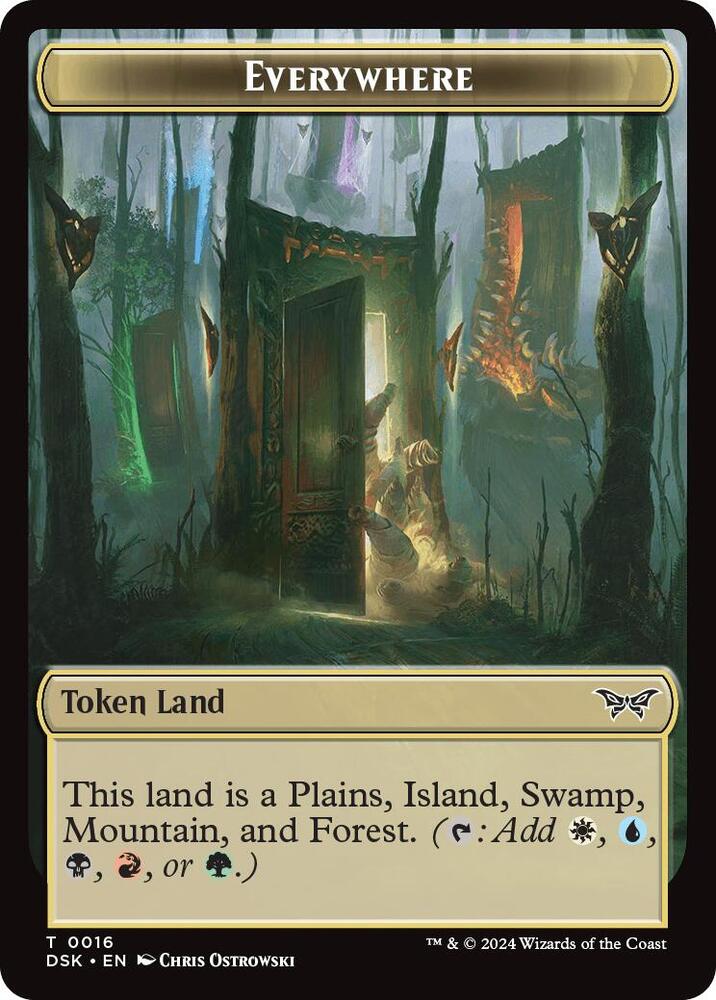 Everywhere Token - Duskmourn: House of Horror - Magic: The Gathering - TCGplayer.com