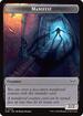 Everywhere // Manifest Double-Sided Token - Duskmourn: House of Horror ...