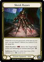 Shriek Razors - FAB168 - Flesh and Blood: Promo Cards - Flesh and Blood TCG