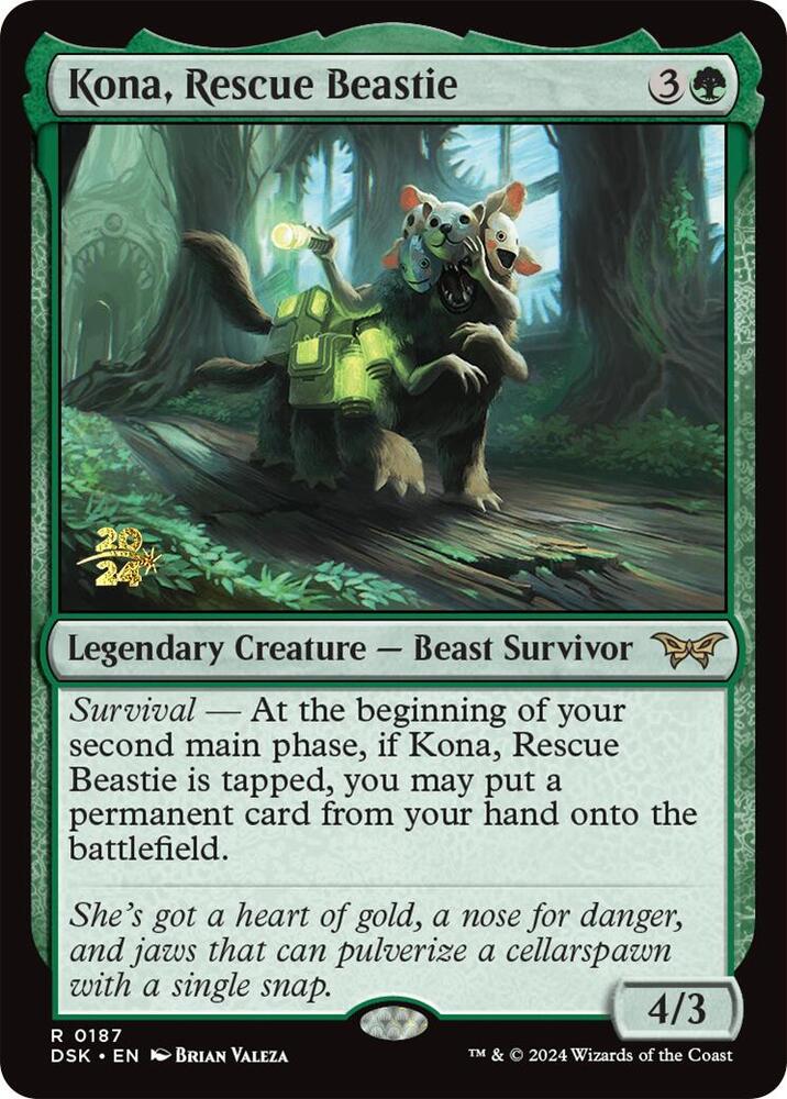 Kona, Rescue Beastie (0187) - Prerelease Cards - Magic: The Gathering ...