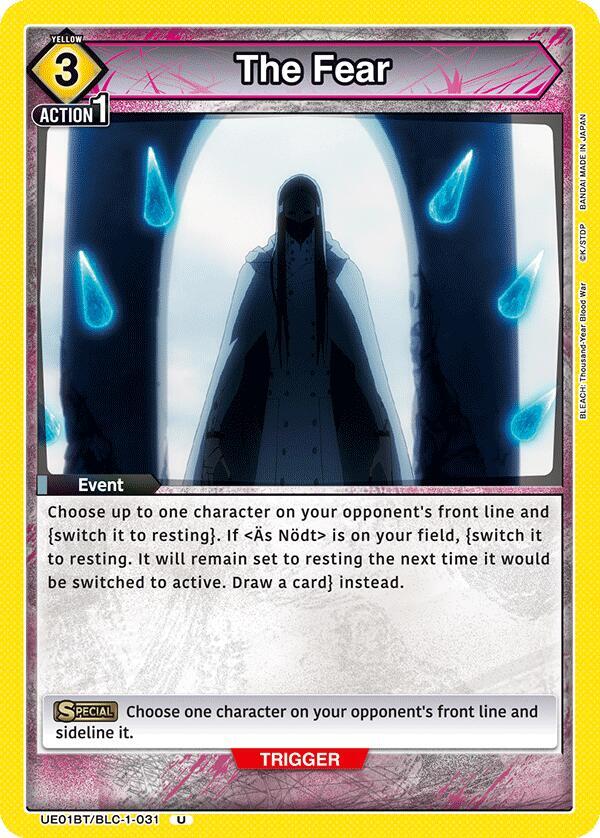 The Fear - BLEACH: Thousand-Year Blood War - Union Arena