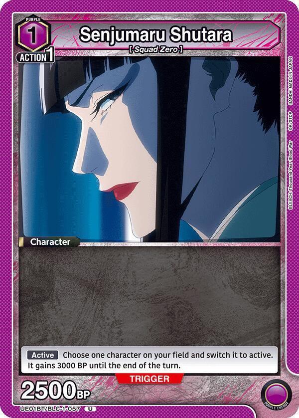Senjumaru Shutara - UE01BT: BLEACH: Thousand-Year Blood War - Union ...