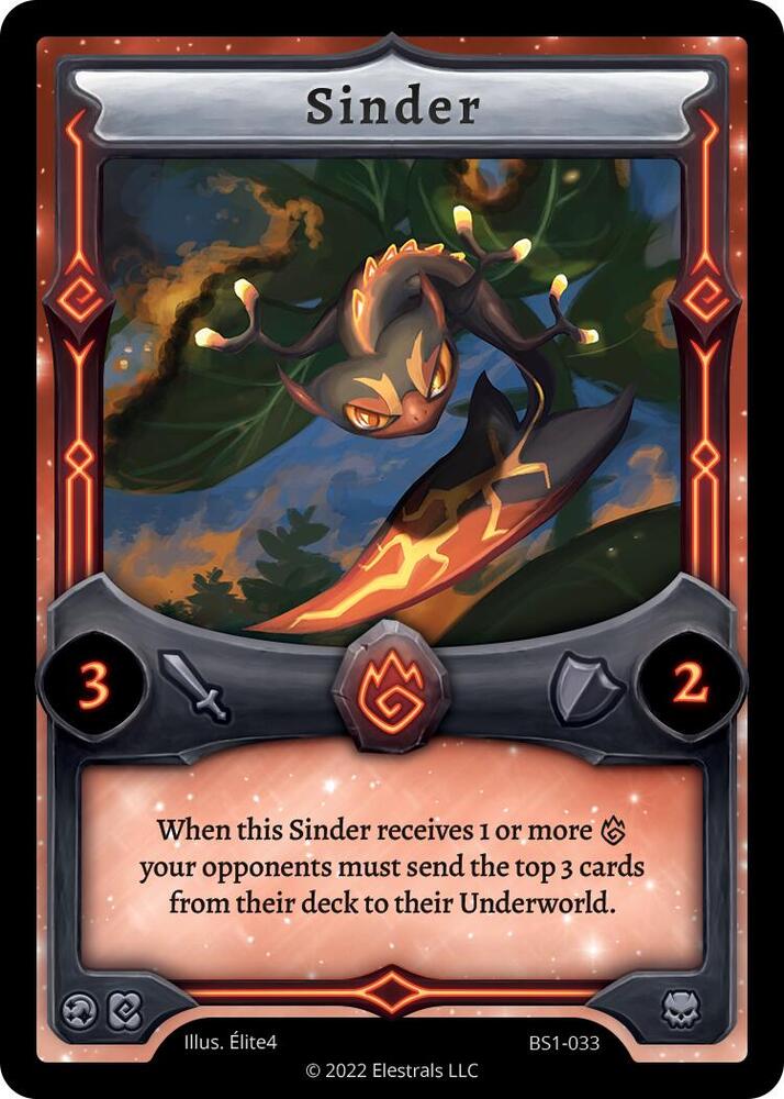 Sinder - Base Set [Kickstarter Edition] - Elestrals