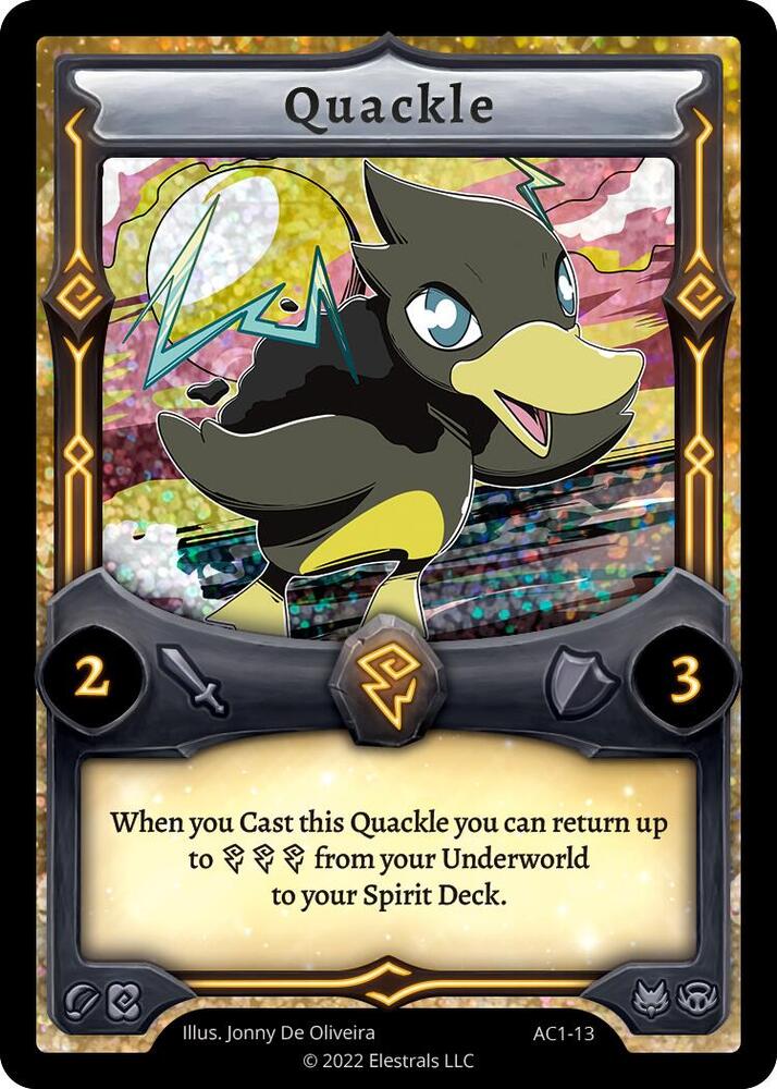 Quackle (AC1-13) - Artist Collection - Elestrals - TCGplayer.com