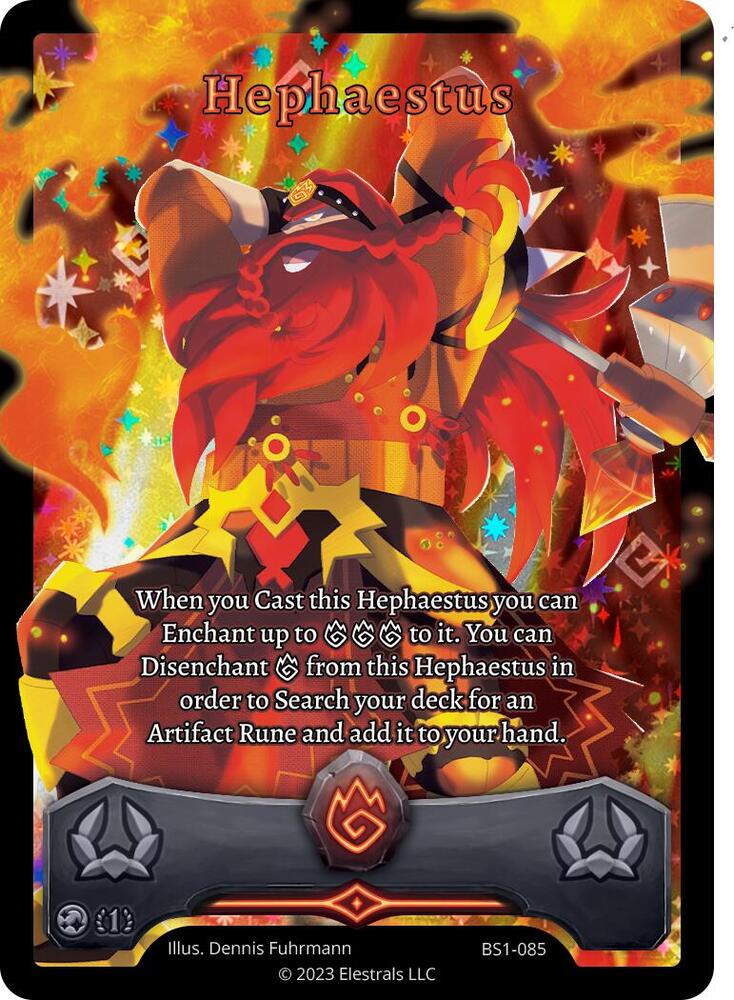 Hephaestus - Base Set [First Edition] - Elestrals - TCGplayer.com