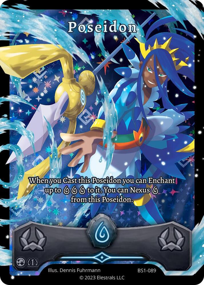 Poseidon - Base Set [First Edition] - Elestrals - TCGplayer.com
