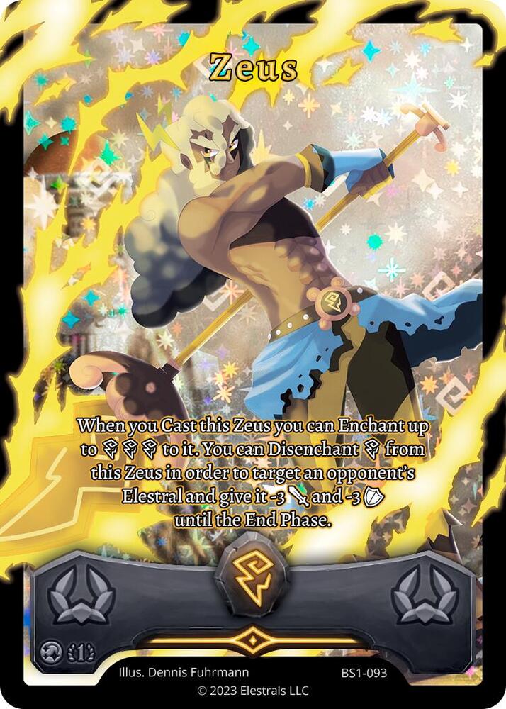 Zeus - Base Set [First Edition] - Elestrals - TCGplayer.com