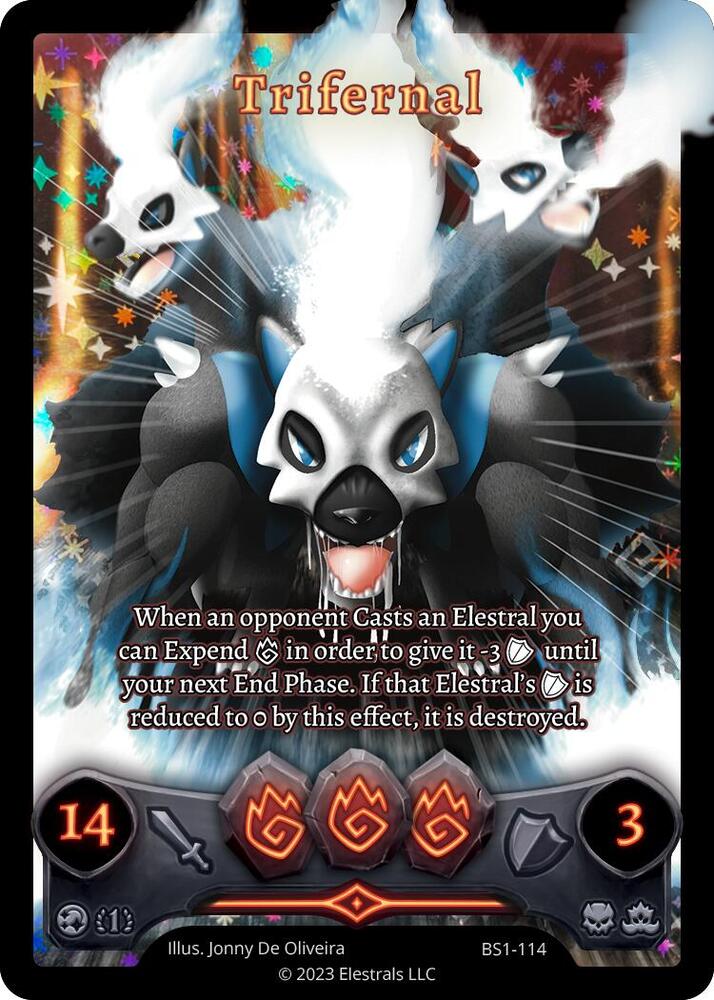 Trifernal (Full Art) - Base Set [First Edition] - Elestrals - TCGplayer.com