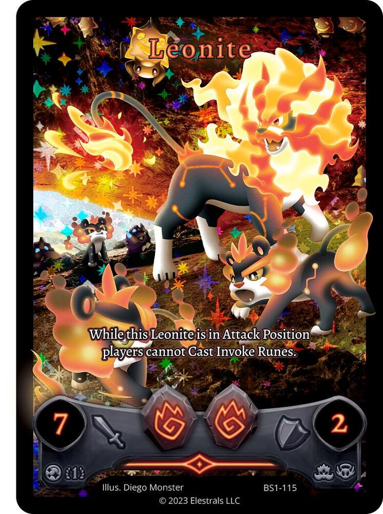Leonite (Full Art) - Base Set [First Edition] - Elestrals - TCGplayer.com