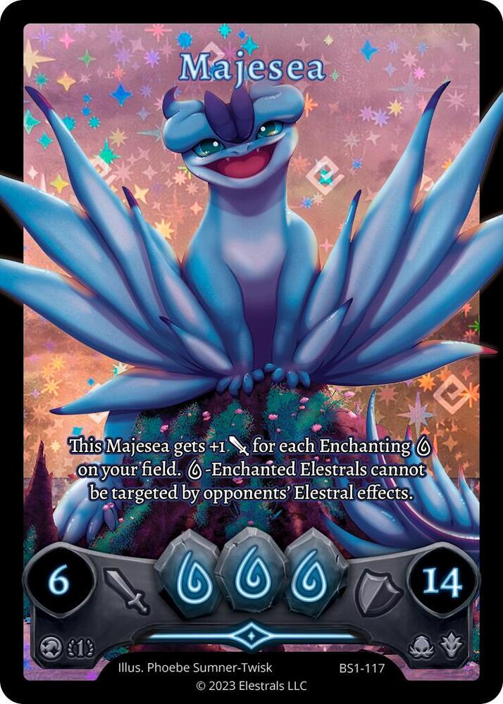 Majesea (Full Art) - Base Set [First Edition] - Elestrals