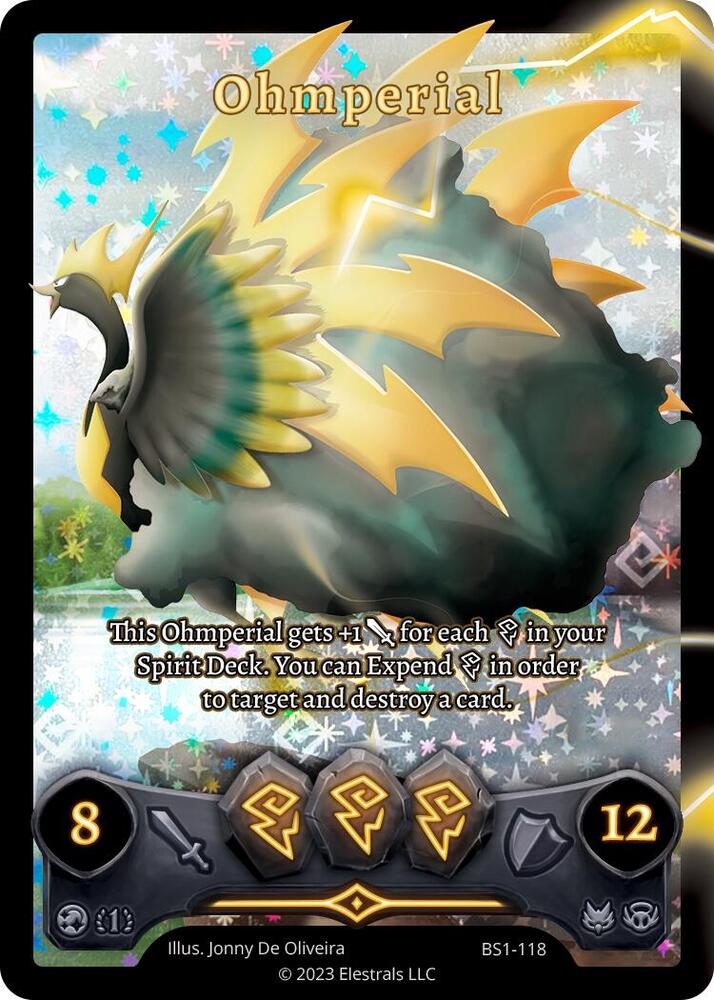 Ohmperial (Full Art) - Base Set [First Edition] - Elestrals - TCGplayer.com