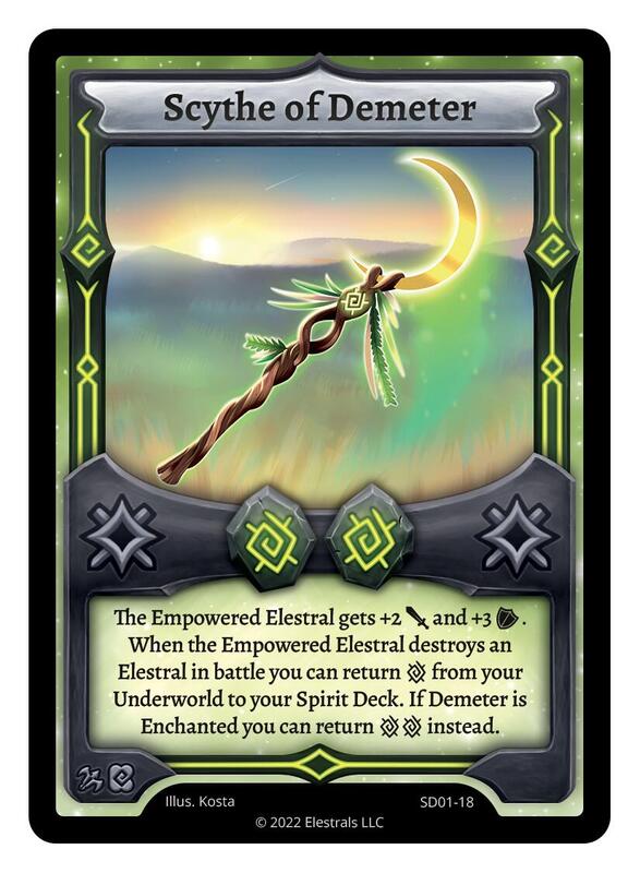 Scythe of Demeter - Centaurbor Starter Deck [Kickstarter Edition] - Elestrals