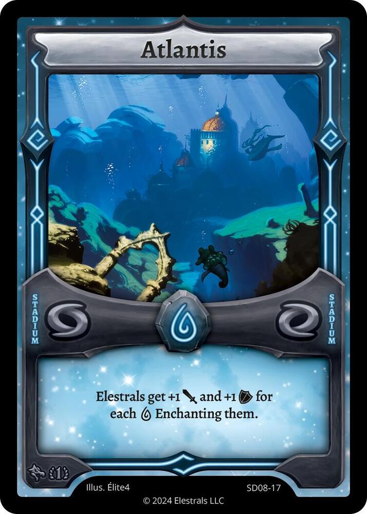 Atlantis - Chronodile Starter Deck [First Edition] - Elestrals