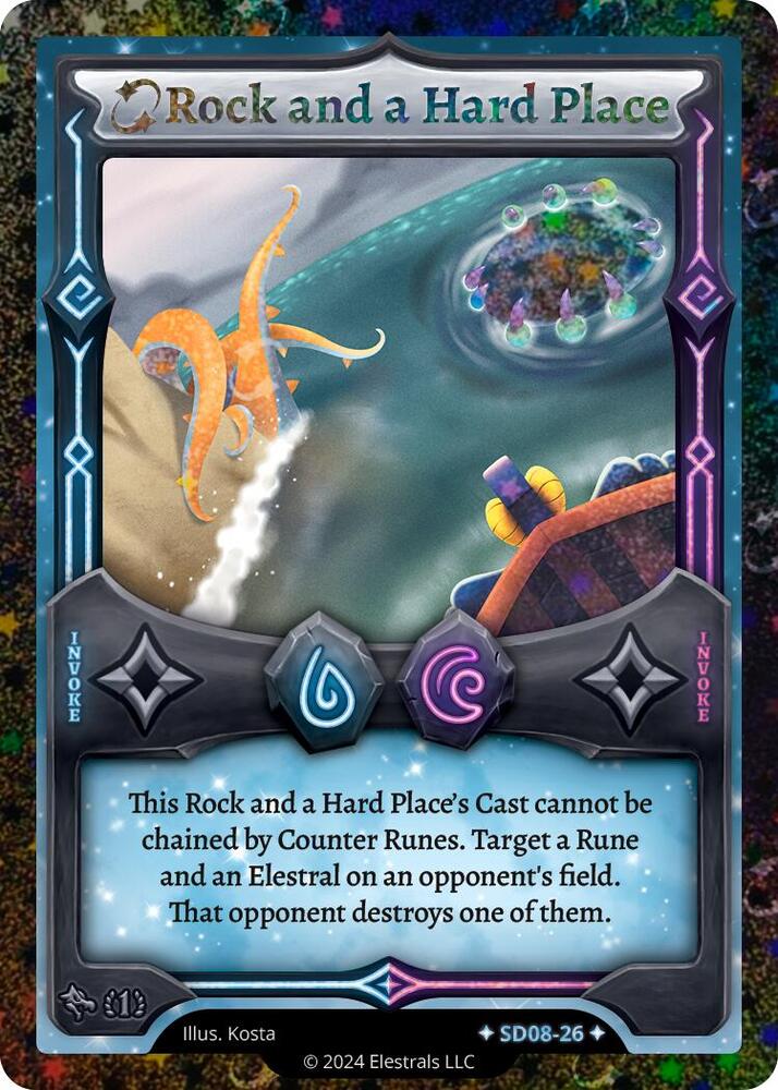 Rock and a Hard Place (Stellar) - Chronodile Starter Deck [First ...