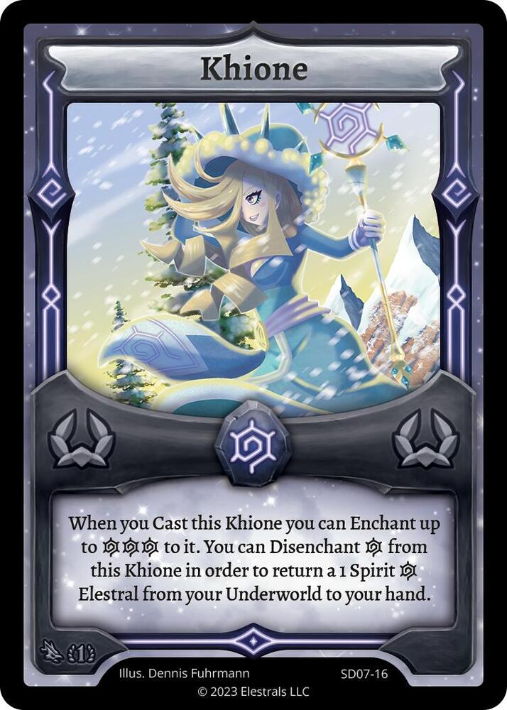Khione - Emperowatt Starter Deck [First Edition] - Elestrals ...