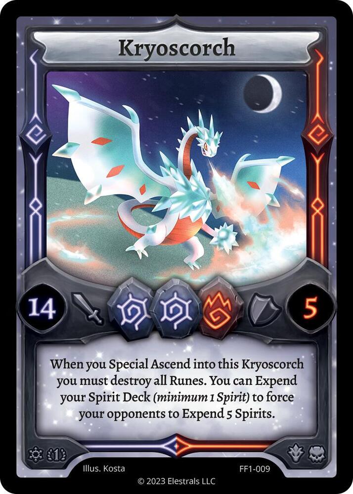 Kryoscorch - Frostfall [First Edition] - Elestrals - TCGplayer.com