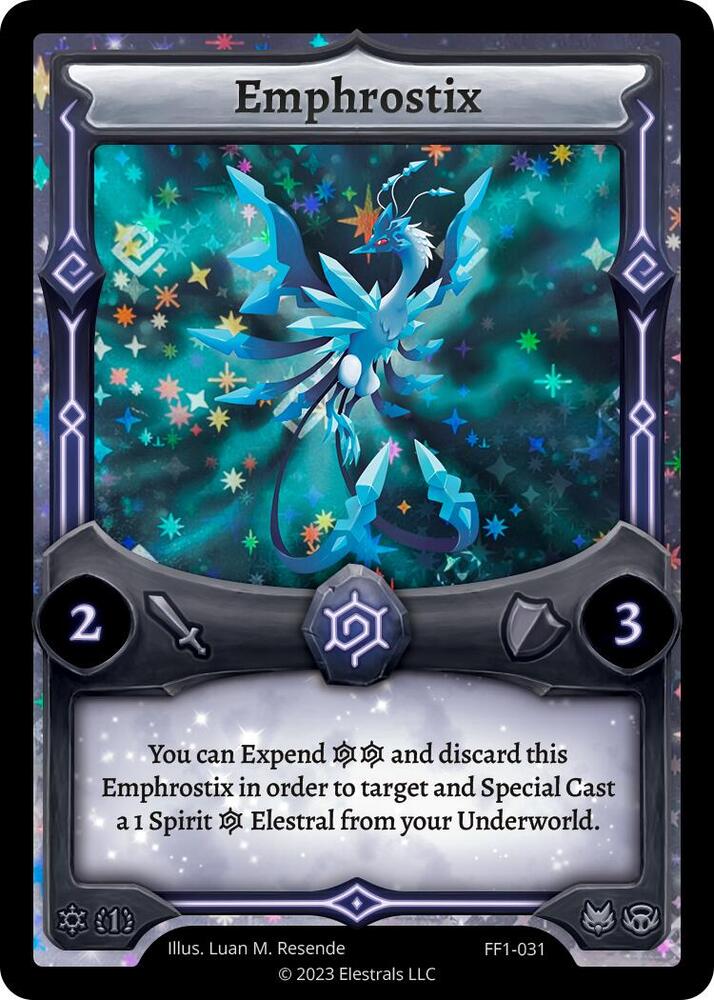 Emphrostix - Frostfall [First Edition] - Elestrals - TCGplayer.com
