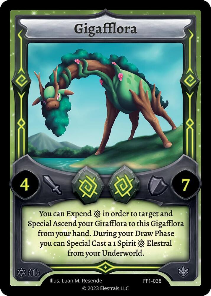 Gigafflora - Frostfall [First Edition] - Elestrals - TCGplayer.com